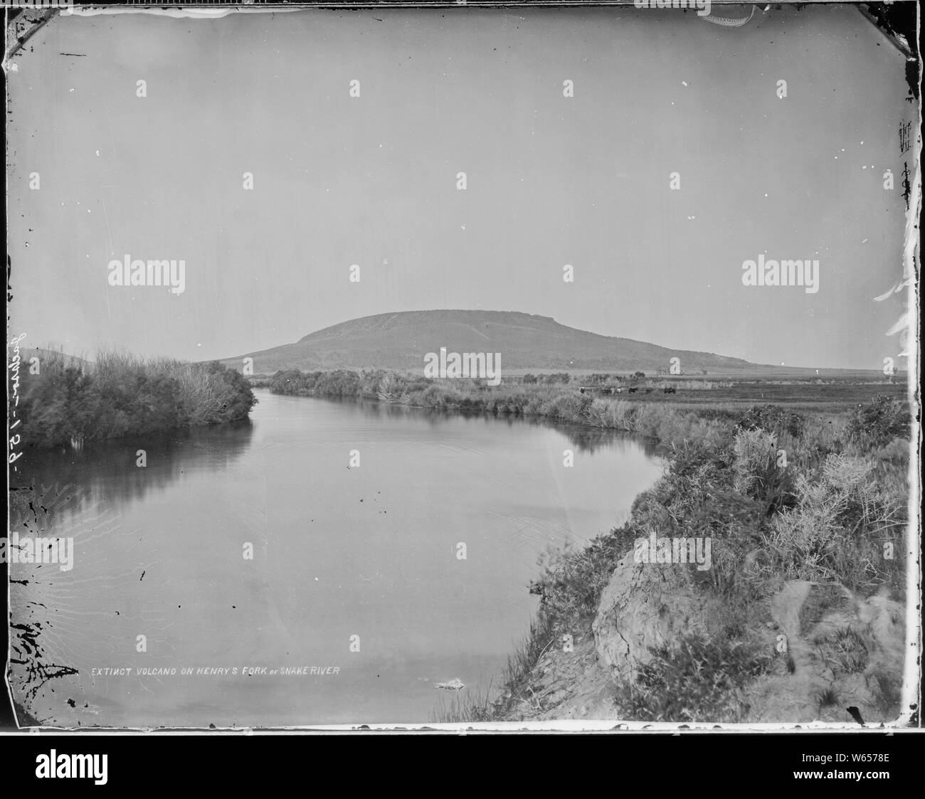 Extinct volcano Black and White Stock Photos & Images - Alamy