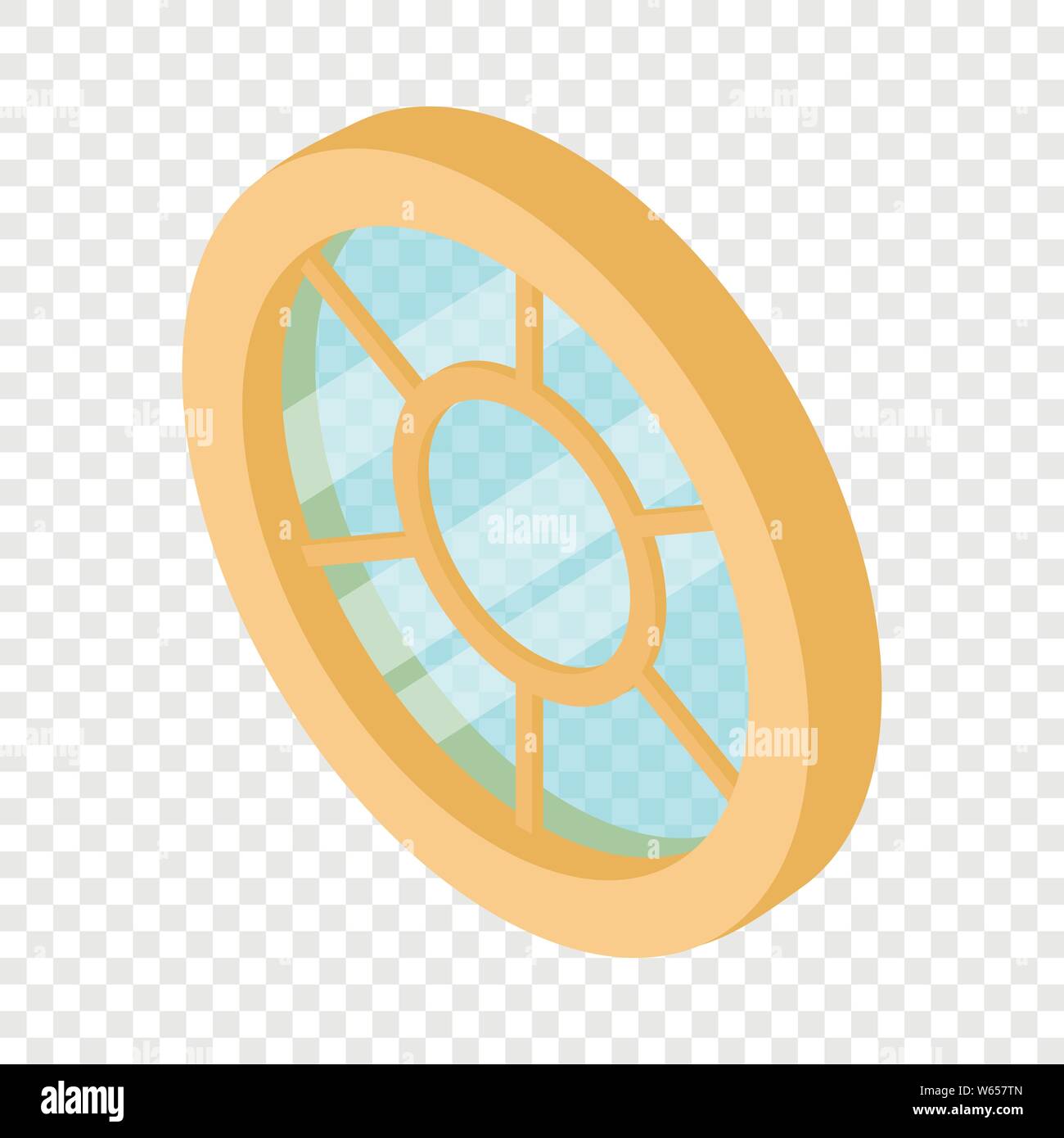 Roof window frame icon, isometric 3d style Stock Vector Image & Art - Alamy