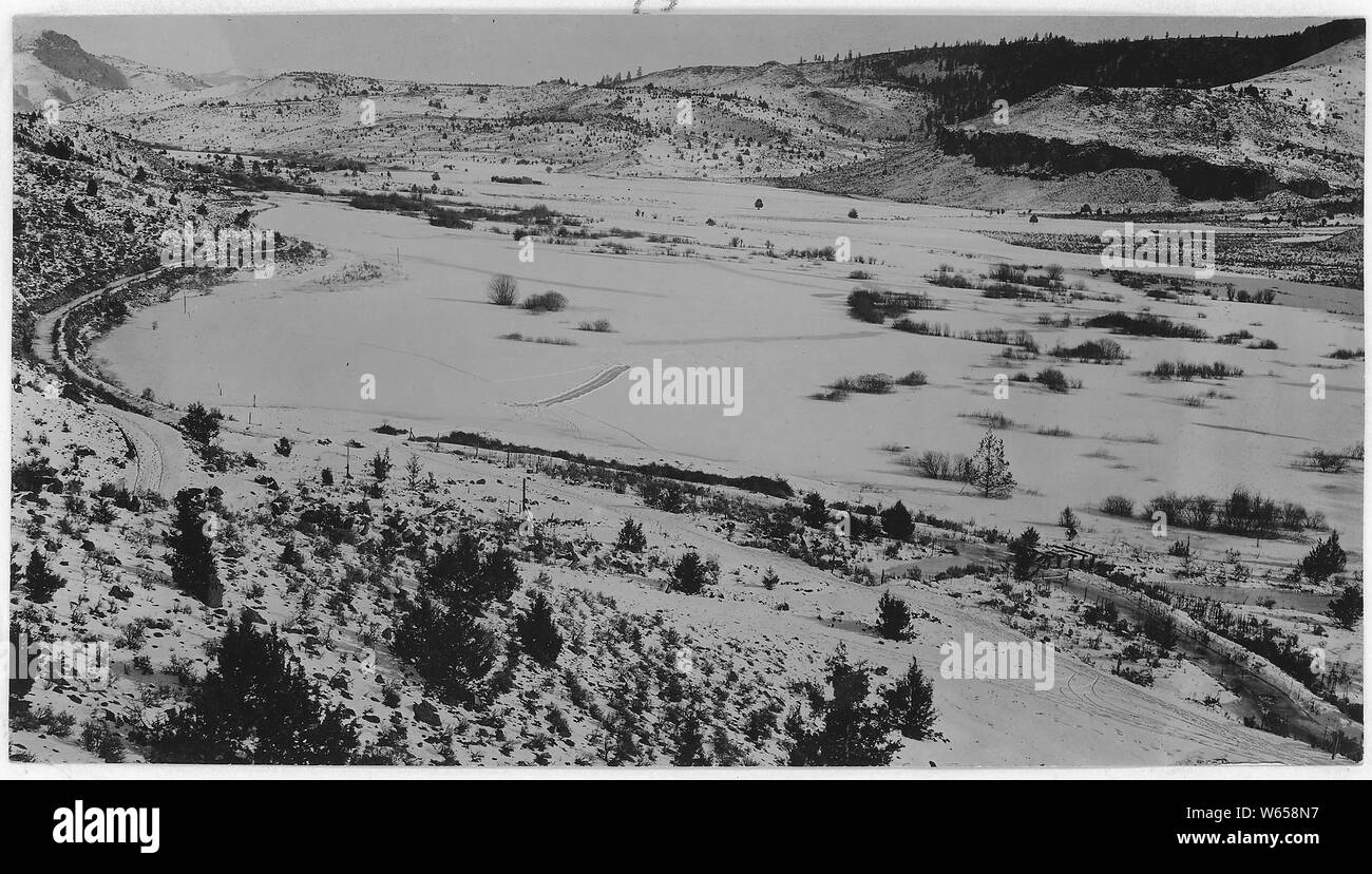 Farm Land on Ochoco Creek , Ochoco Forest, 1919; General notes: Above ...
