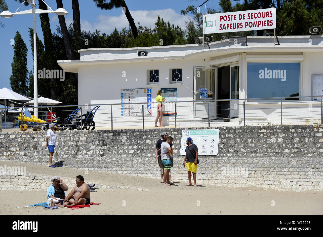 Vaux sur Mer - Charente Maritime - France Stock Photo - Alamy