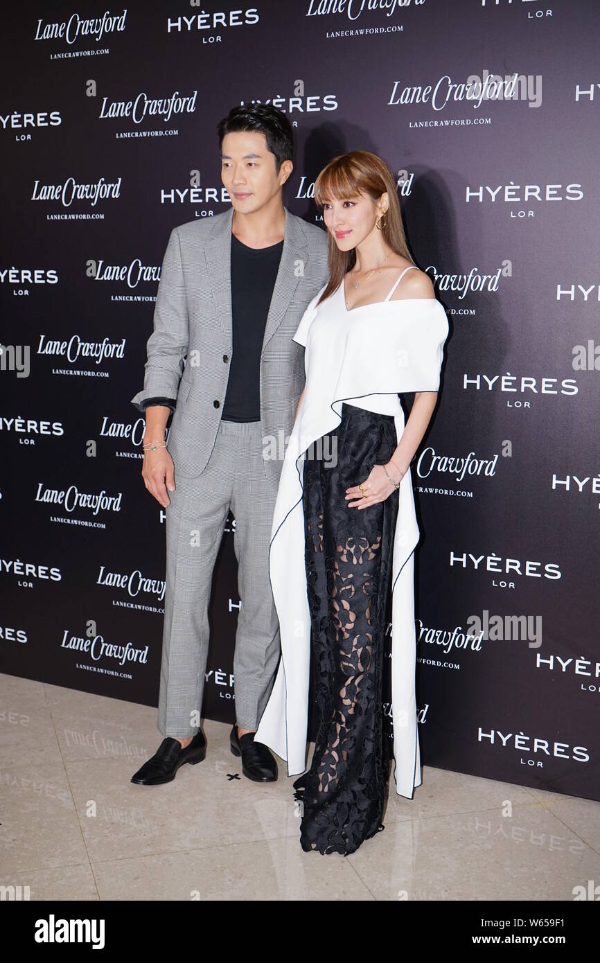 South Korean actor Kwon Sang-woo, left, and Hong Kong-born Canadian ...