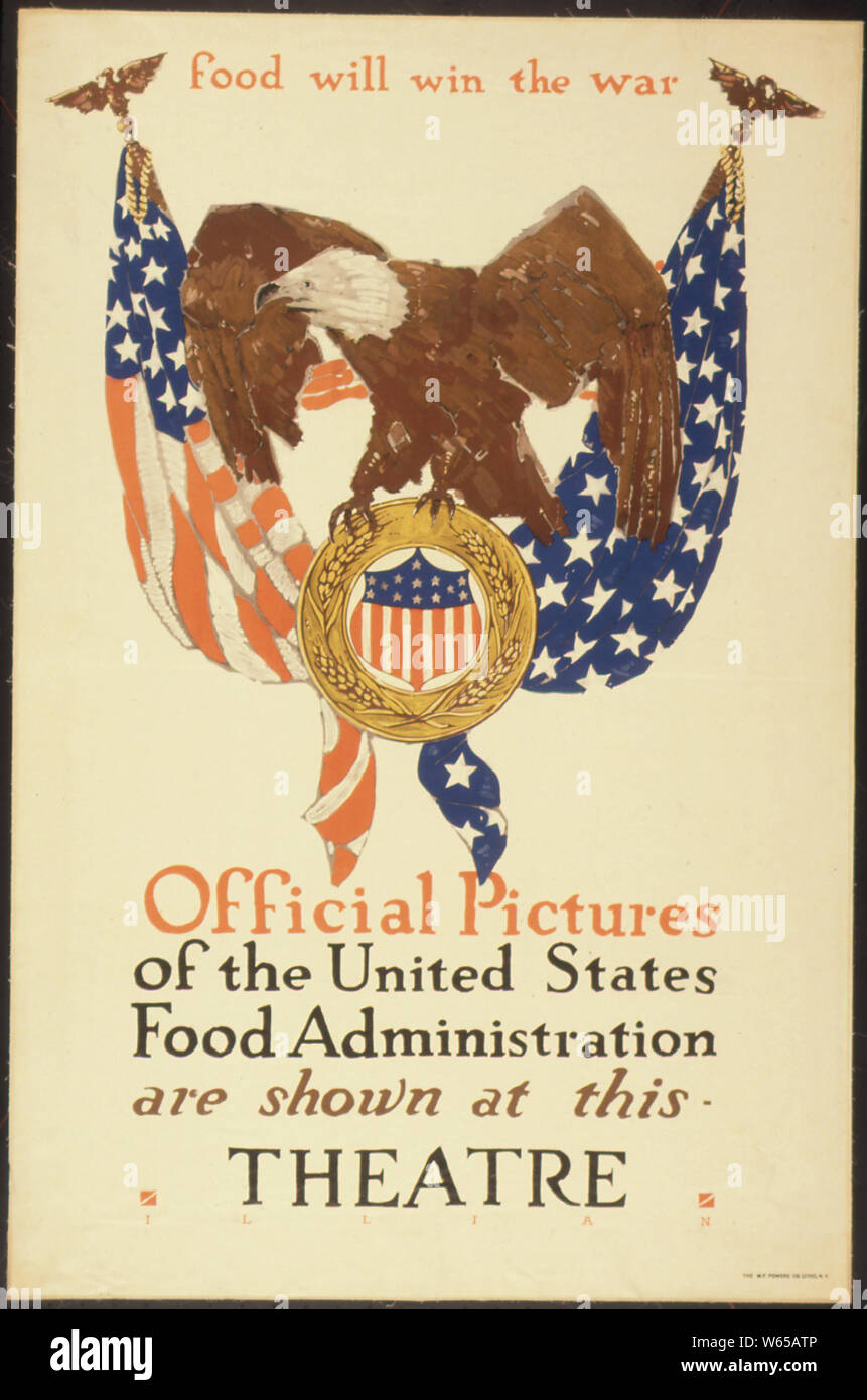 United states food administration hi-res stock photography and images ...