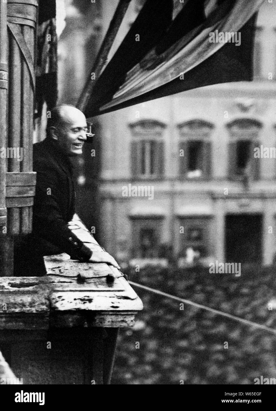 portrait of the Duce, 1928 Stock Photo - Alamy