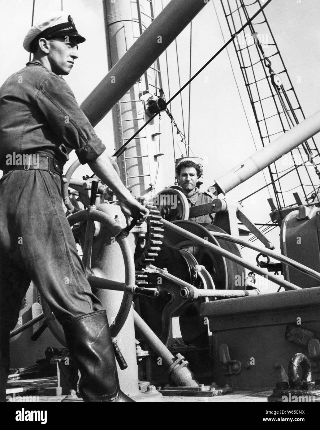 Two cable Black and White Stock Photos & Images - Alamy