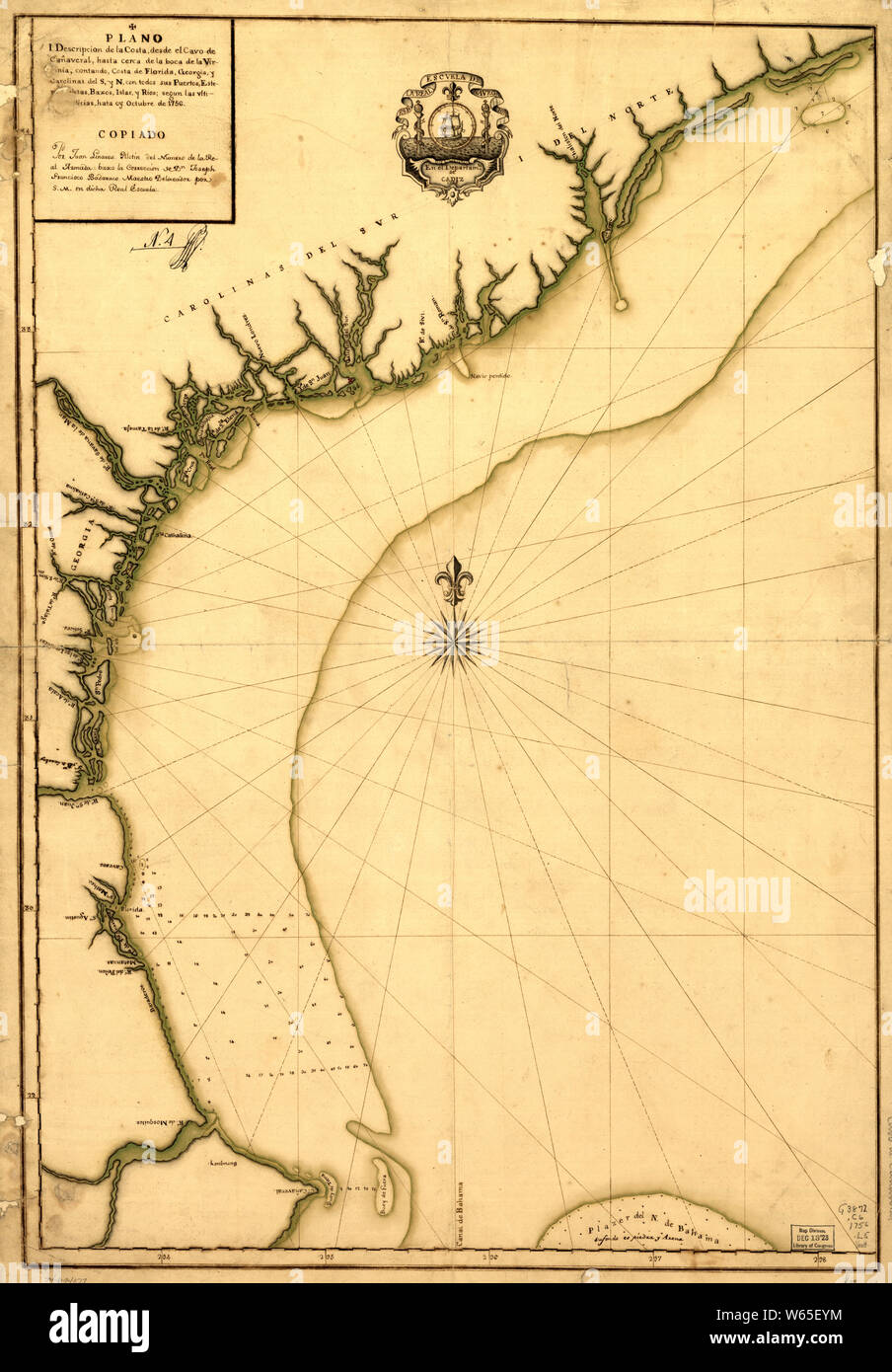 Map of virginia 1750 hi-res stock photography and images - Alamy