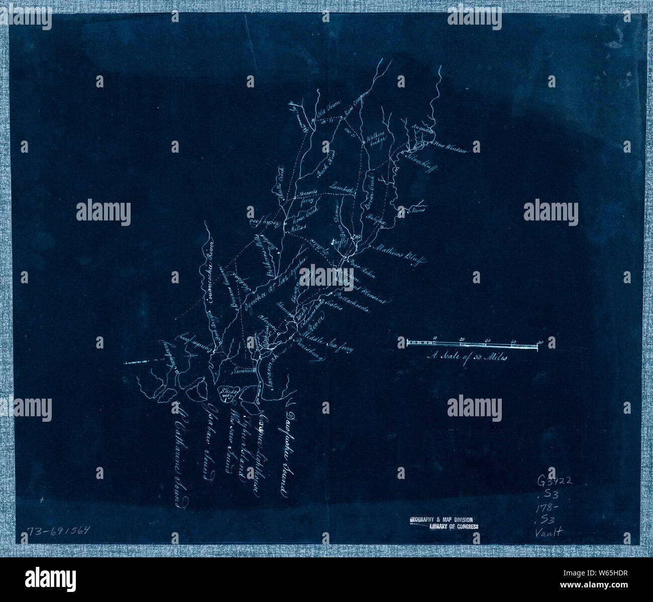 American Revolutionary War Era Maps 1750-1786 862 Savannah River ...