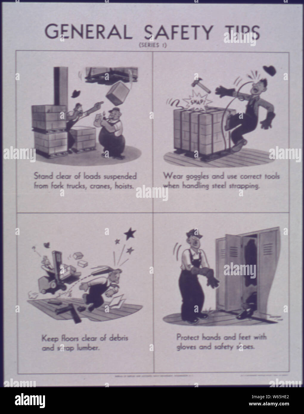 General Safety Tips Stock Photo - Alamy