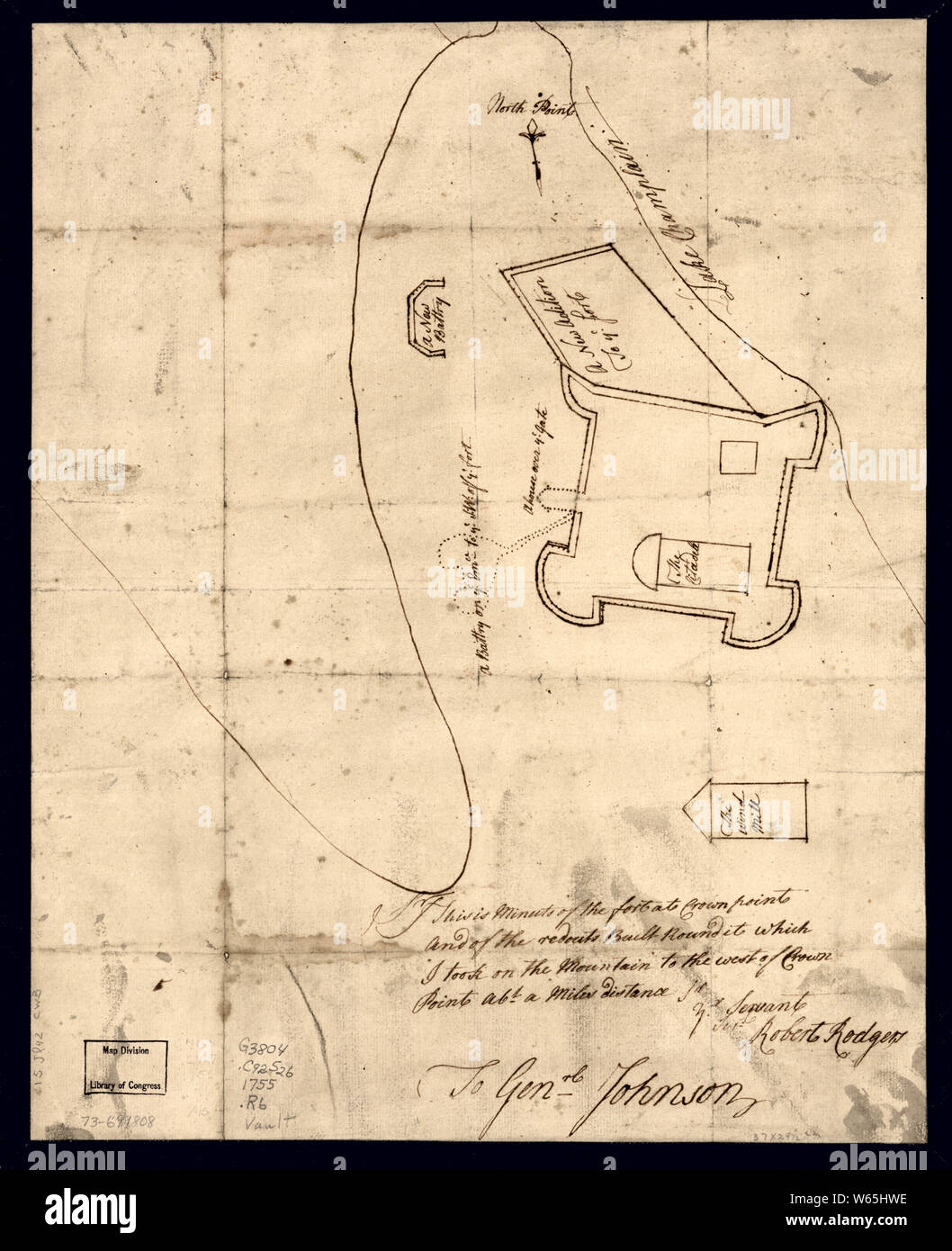 American Revolutionary War Era Maps 1750-1786 864 Sir This is minuts of ...