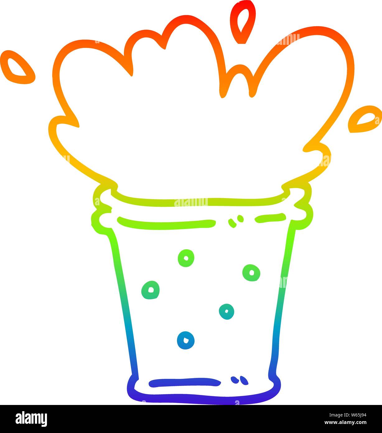 Freehand drawn cartoon fizzy drink hi-res stock photography and images ...