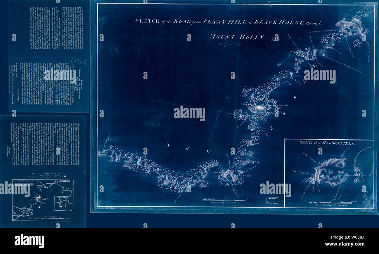 Map of holly hill hi-res stock photography and images - Alamy