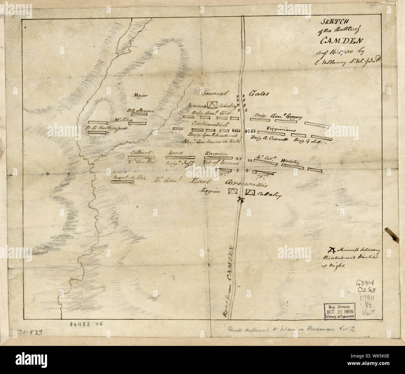1780 map america hi-res stock photography and images - Alamy