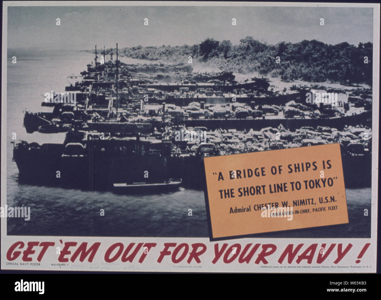 Get'em out for your Navy Stock Photo - Alamy