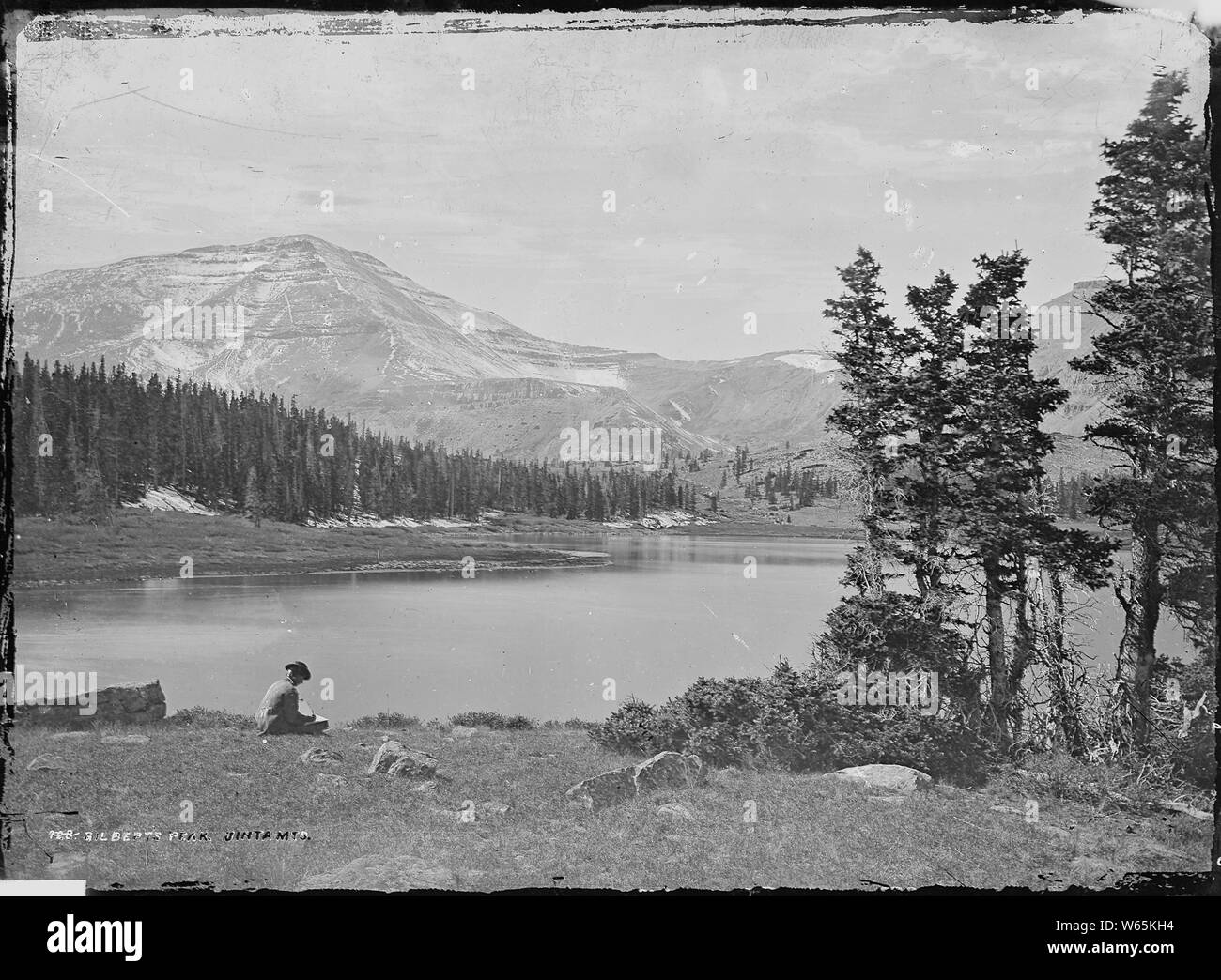 Gilbert's Peak, Uinta Mountains. Summit County, Utah Stock Photo - Alamy