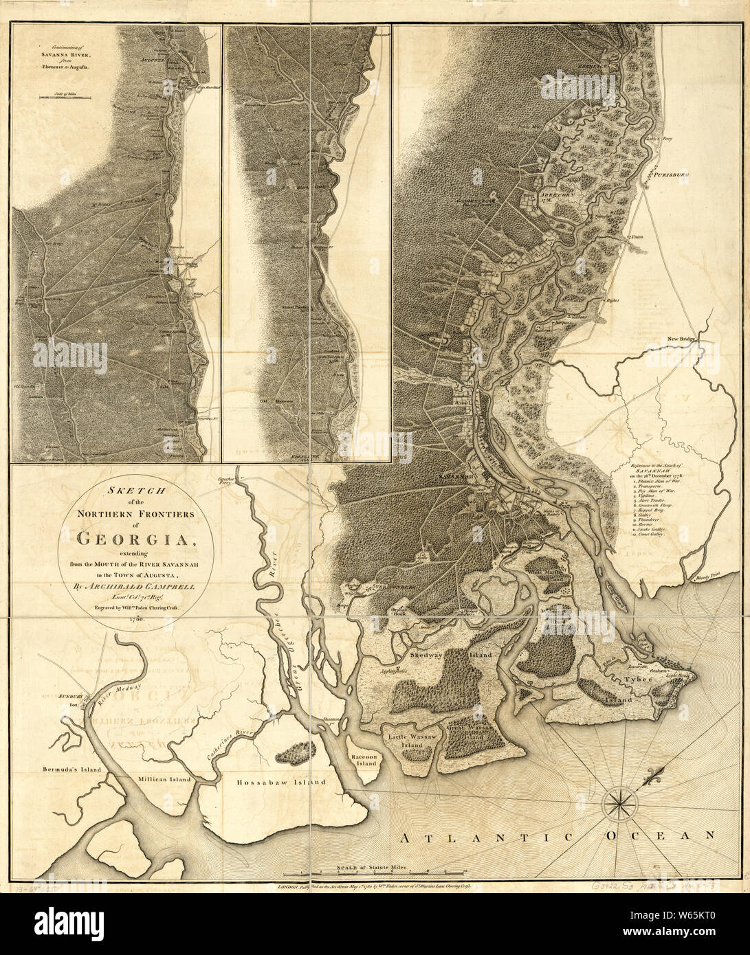 American Revolutionary War Era Maps 1750-1786 891 Sketch of the ...