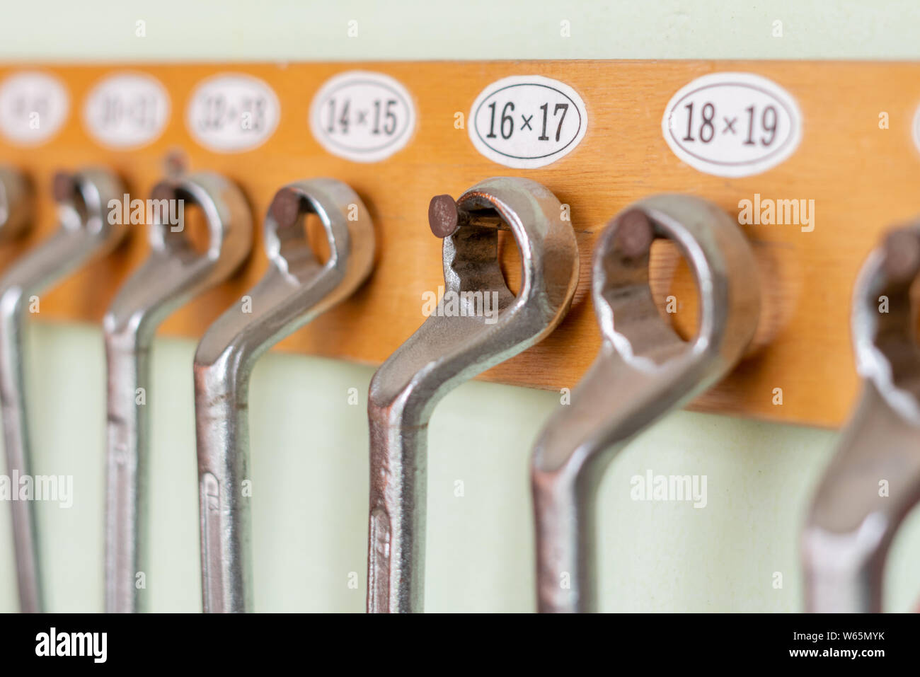 Collection vintage spanners hi-res stock photography and images - Alamy