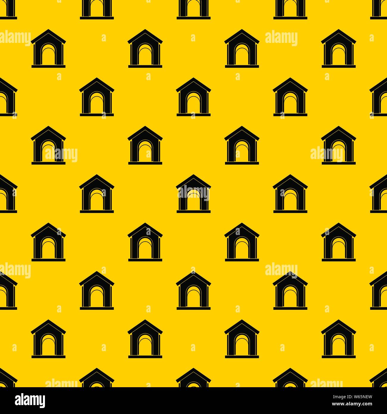 Toy house pattern vector Stock Vector Image & Art - Alamy