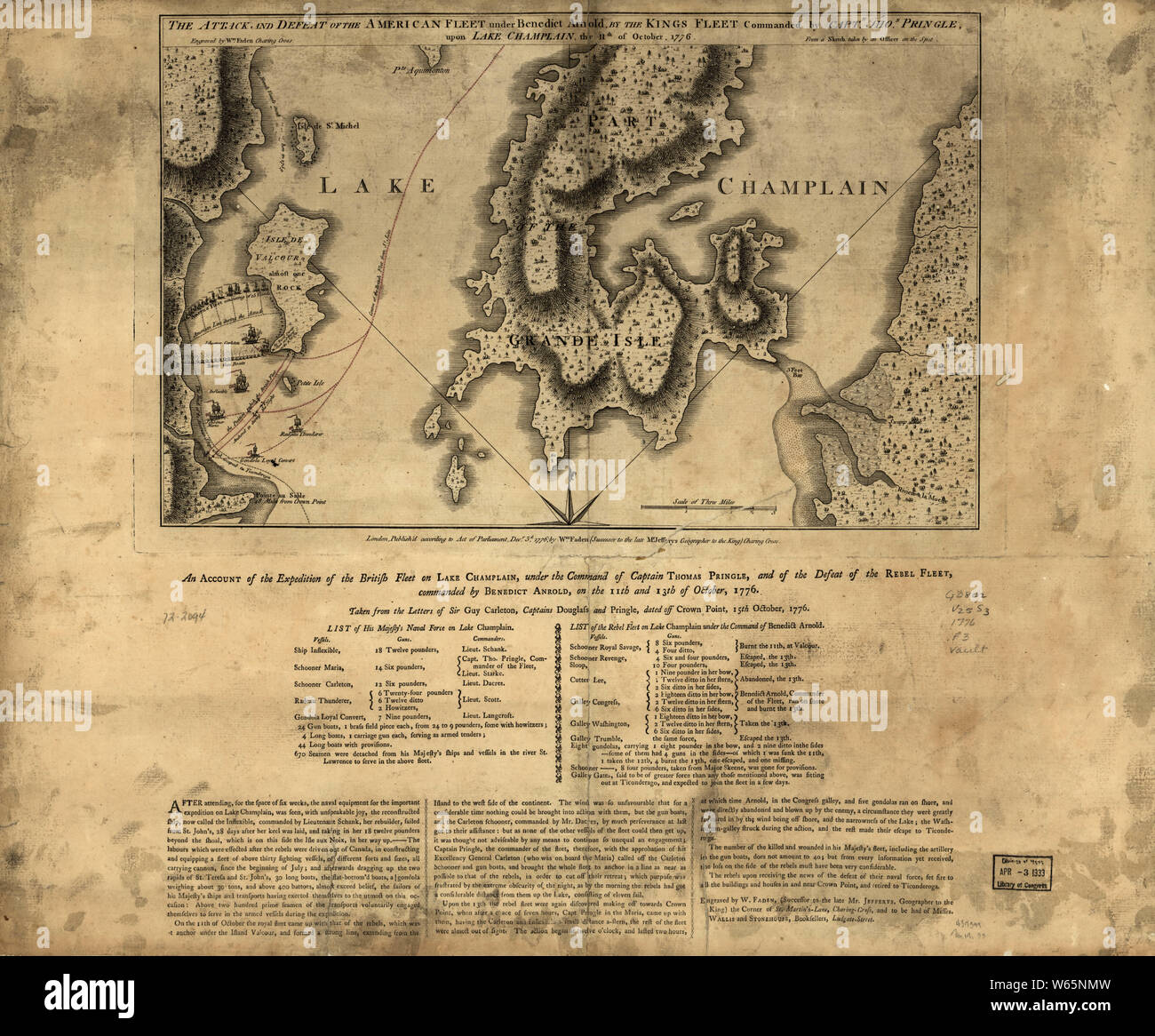 American Revolutionary War Era Maps 1750-1786 915 The attack and defeat ...