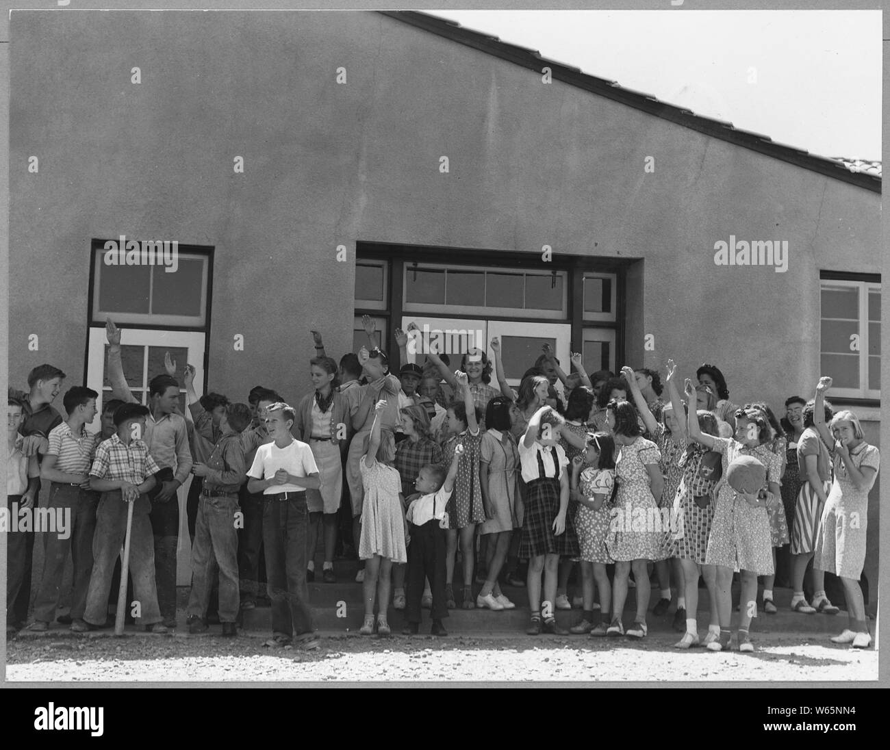 School recess 1930 hi-res stock photography and images - Alamy