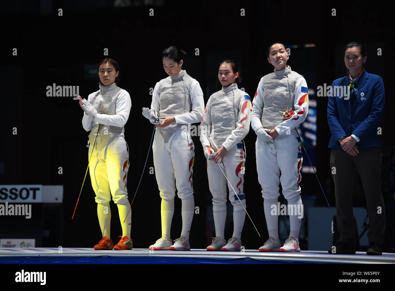 Team foil fencing hi-res stock photography and images - Alamy