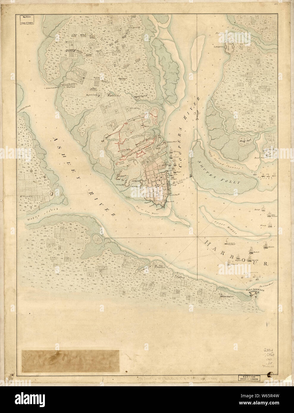 American Revolutionary War Era Maps 1750-1786 926 The Investiture of ...
