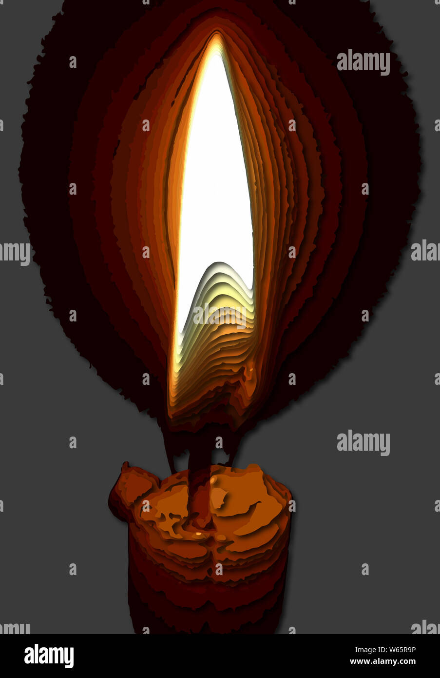 candle paper cut background Stock Photo - Alamy