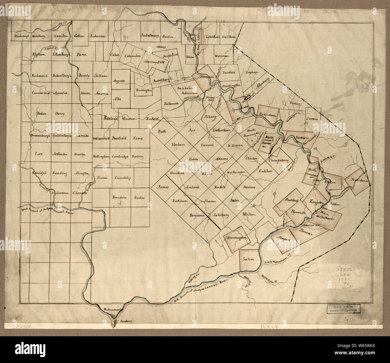 American Revolutionary War Era Maps 1750-1786 929 The Part of ...