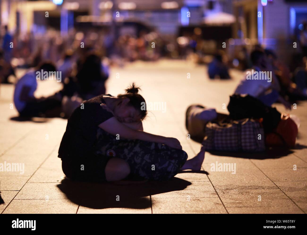 Beijing station sleep hi-res stock photography and images - Alamy