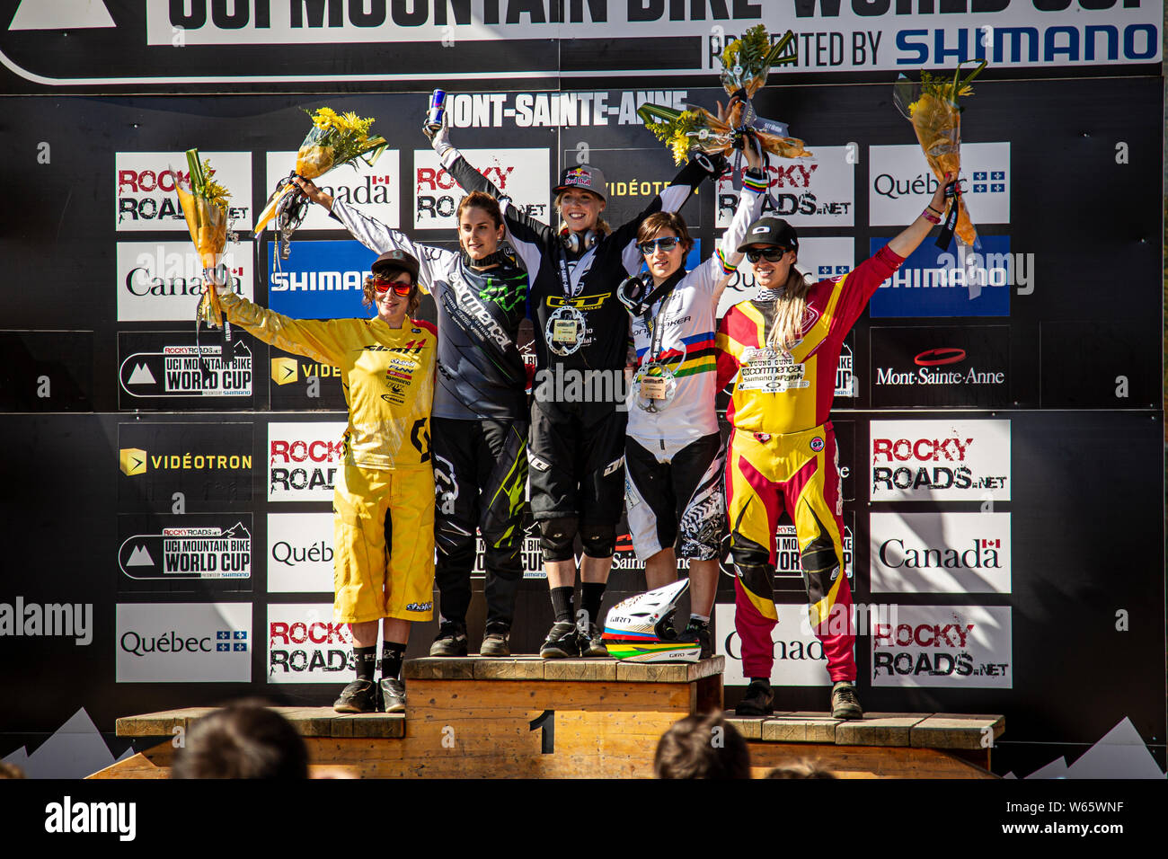 Rachel atherton podium hi-res stock photography and images - Alamy