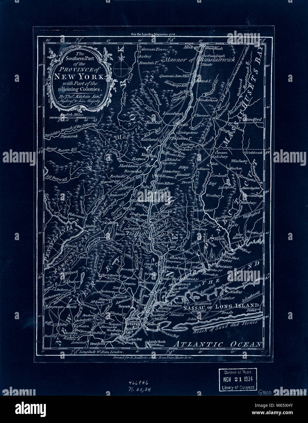 Southern colonies map hi-res stock photography and images - Alamy