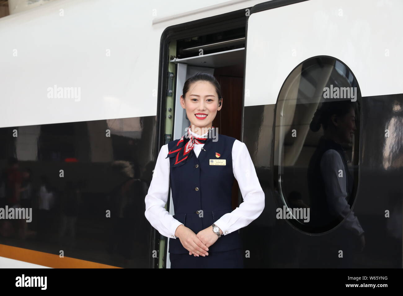 Train Attendant High Resolution Stock Photography and Images - Alamy