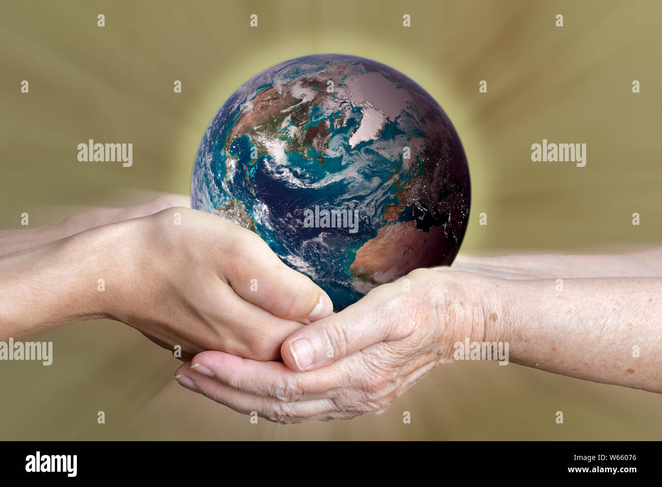 Unity Hands Earth