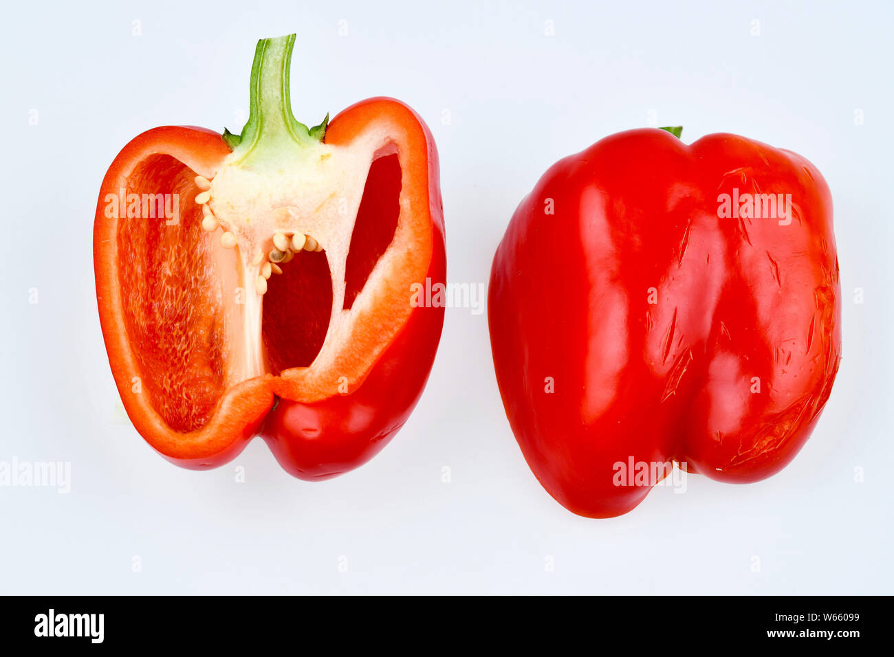 red bellpepper, Capsicum annuum Stock Photo - Alamy