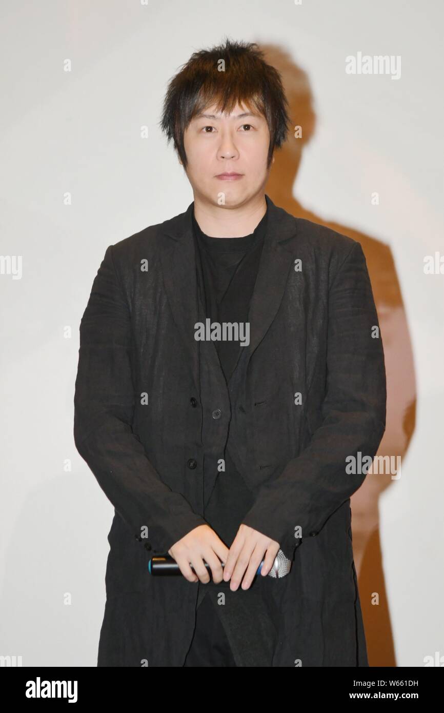 Chen Hsin-hung, better known by his stage name Ashin of Taiwanese rock band Mayday attends the ...