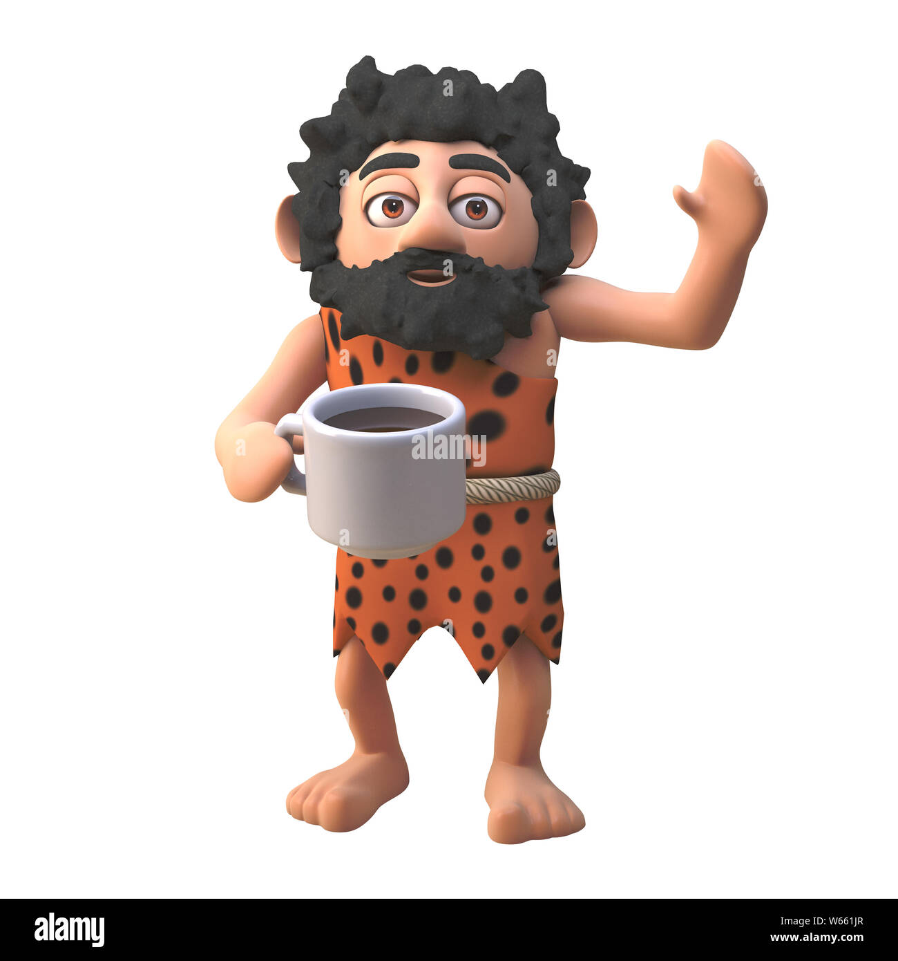 Neolithic man drinking hi-res stock photography and images - Alamy