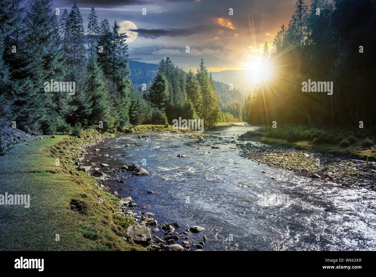 Beautiful Sceneries Of Nature At Night