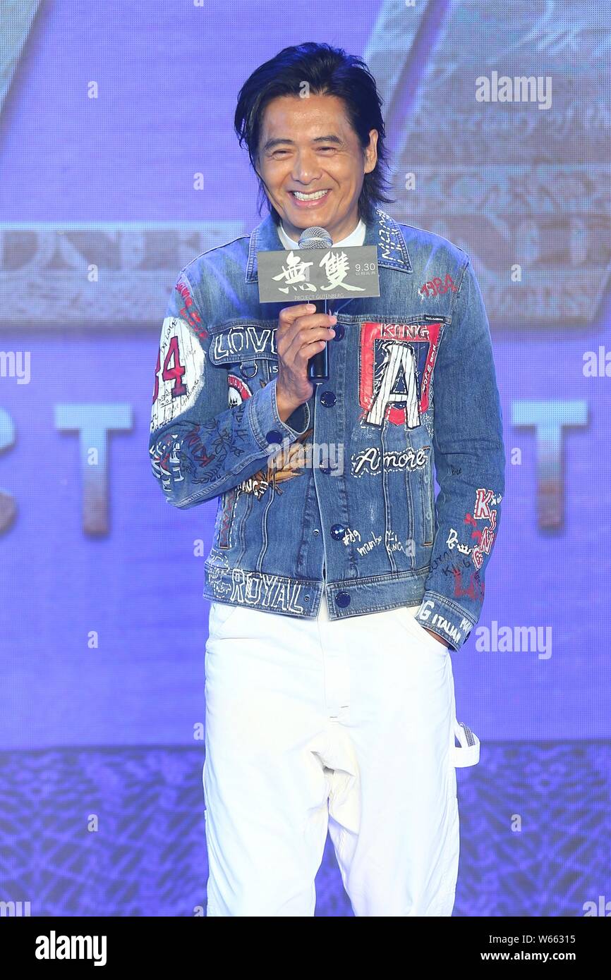 Hong Kong actor Chow Yun-fat, previously known as Donald Chow, attends ...