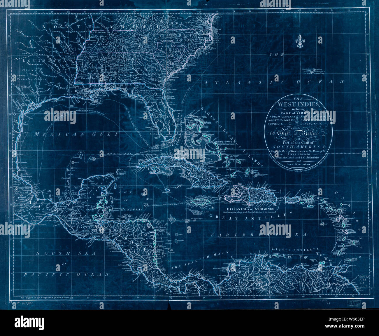 Map of virginia 1750 hi-res stock photography and images - Alamy