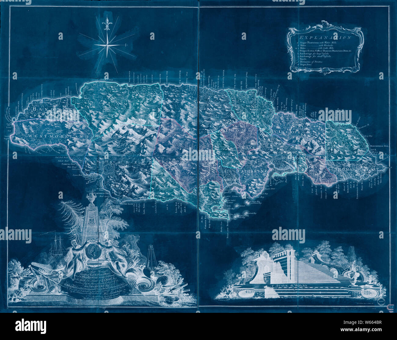 Map of united states 1786 hi-res stock photography and images - Alamy
