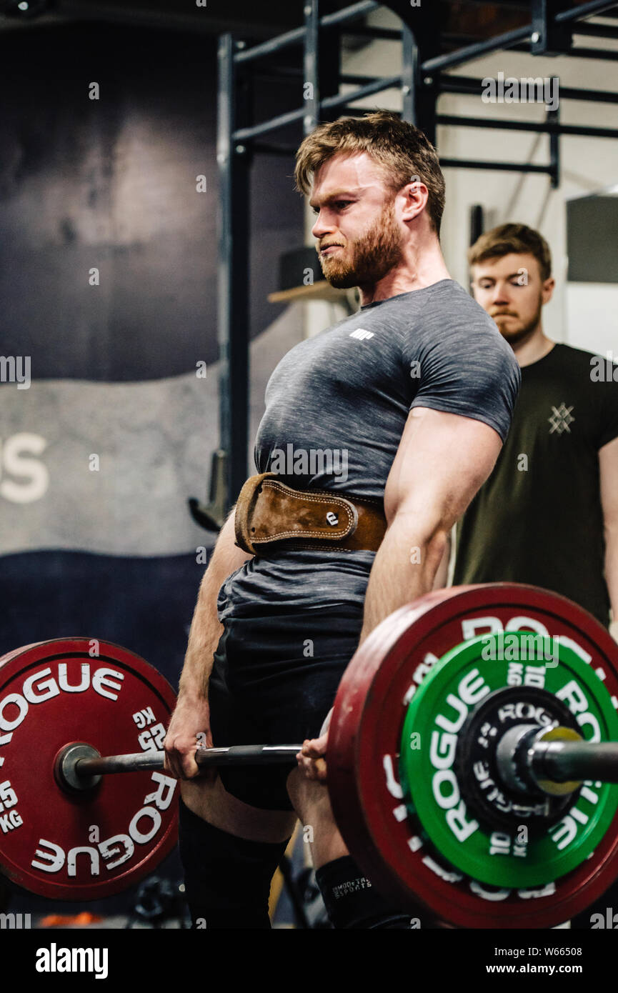 Male Competitor at the University of Leeds Powerlifting meet up at ...