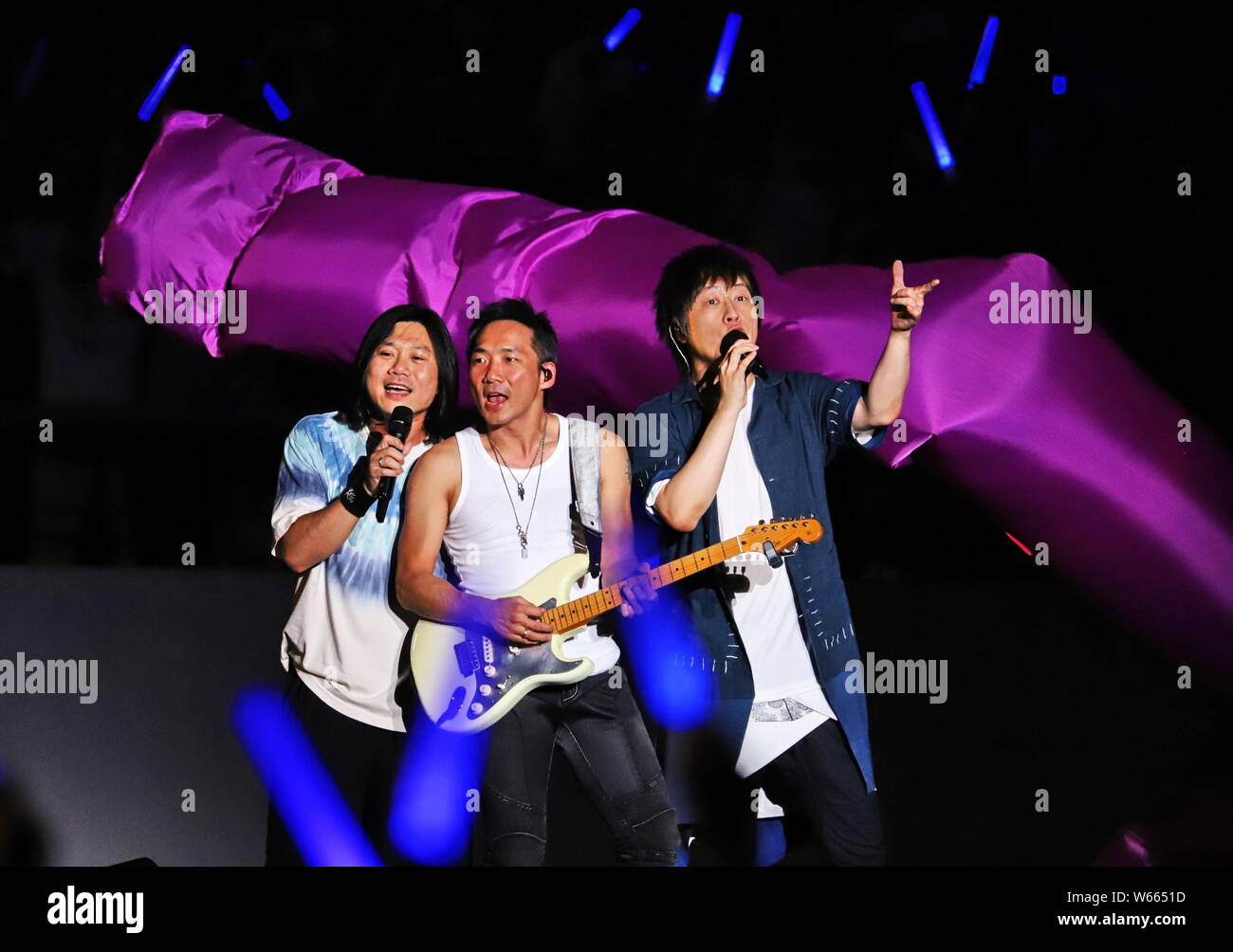 (From left) Masa (Matthew Tsai Shen-yen), Stone (Shi Chin-hang) and ...