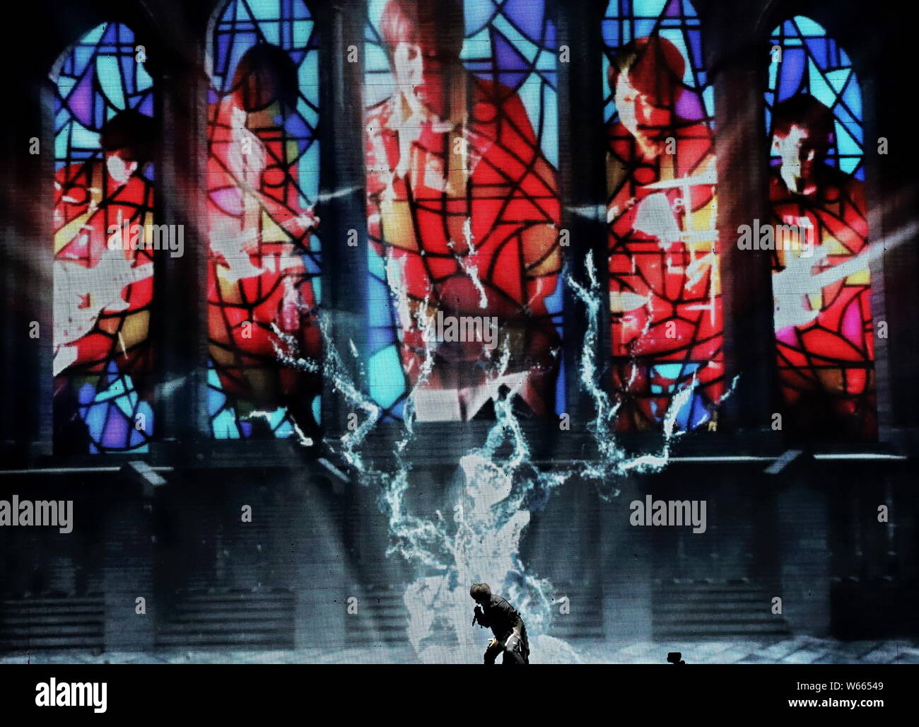 Chen Hsin-hung, better known by his stage name Ashin of Taiwanese rock ...