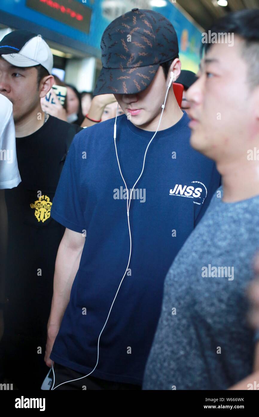 South Korean singer and actor Oh Se-hun, better known mononymously as ...