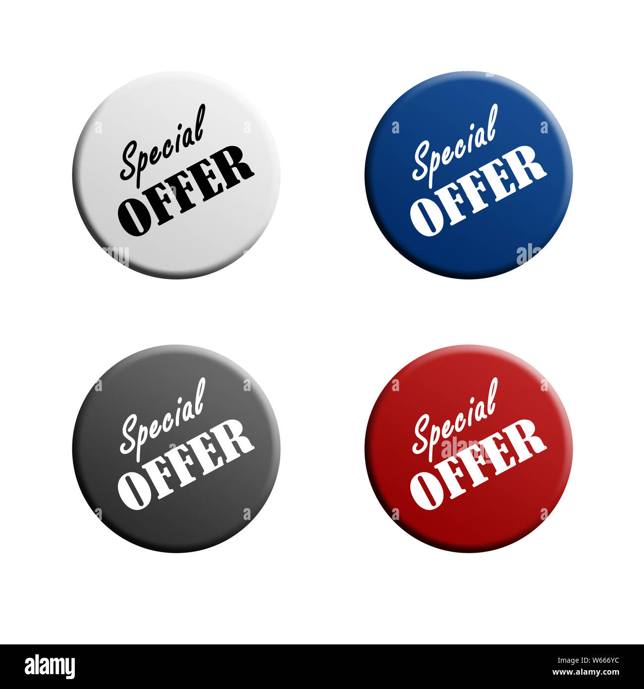 SPECIAL OFFER - PROMOTION LABEL - STICKER Stock Photo - Alamy