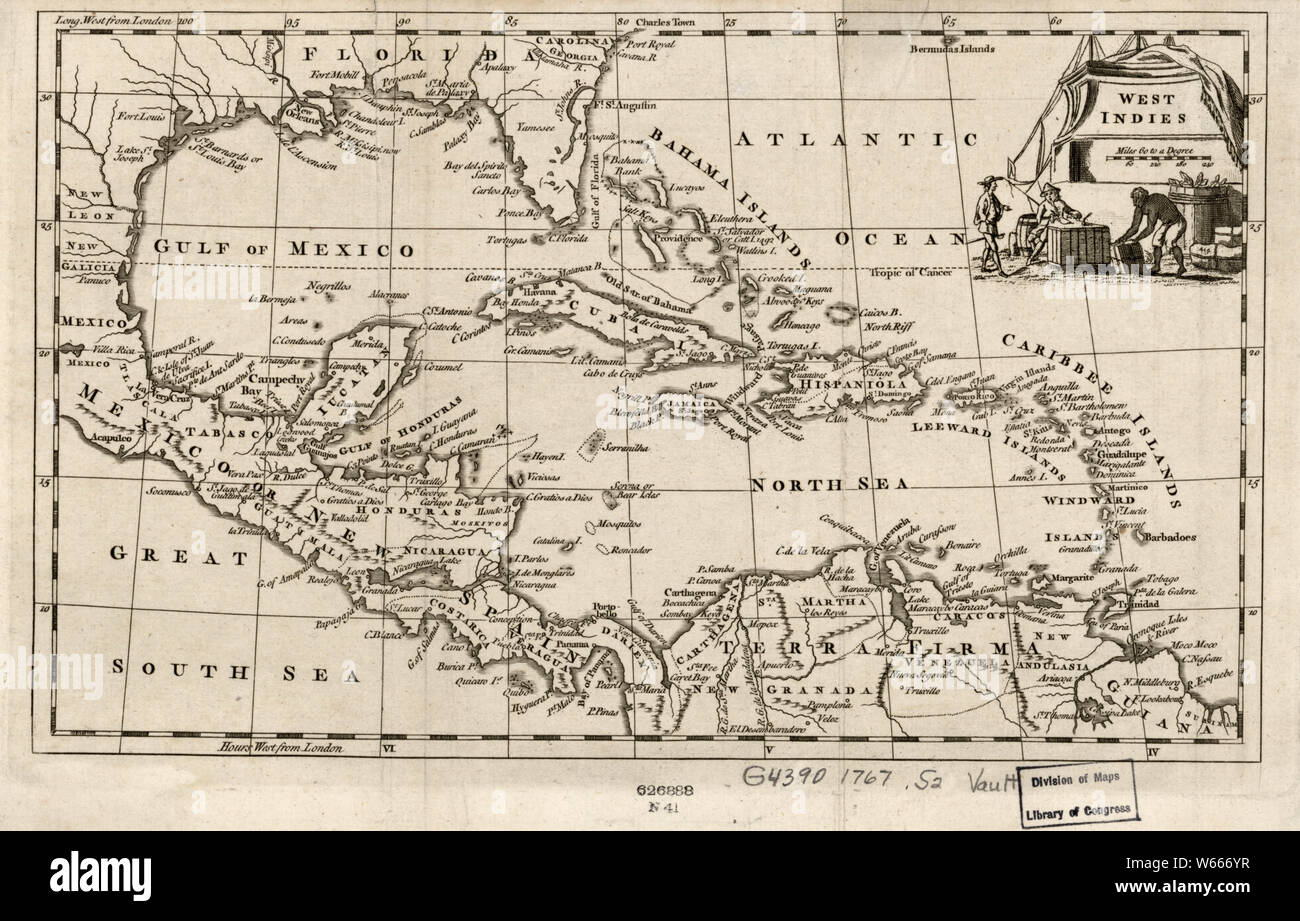American Revolutionary War Era Maps 1750-1786 985 West Indies Rebuild ...