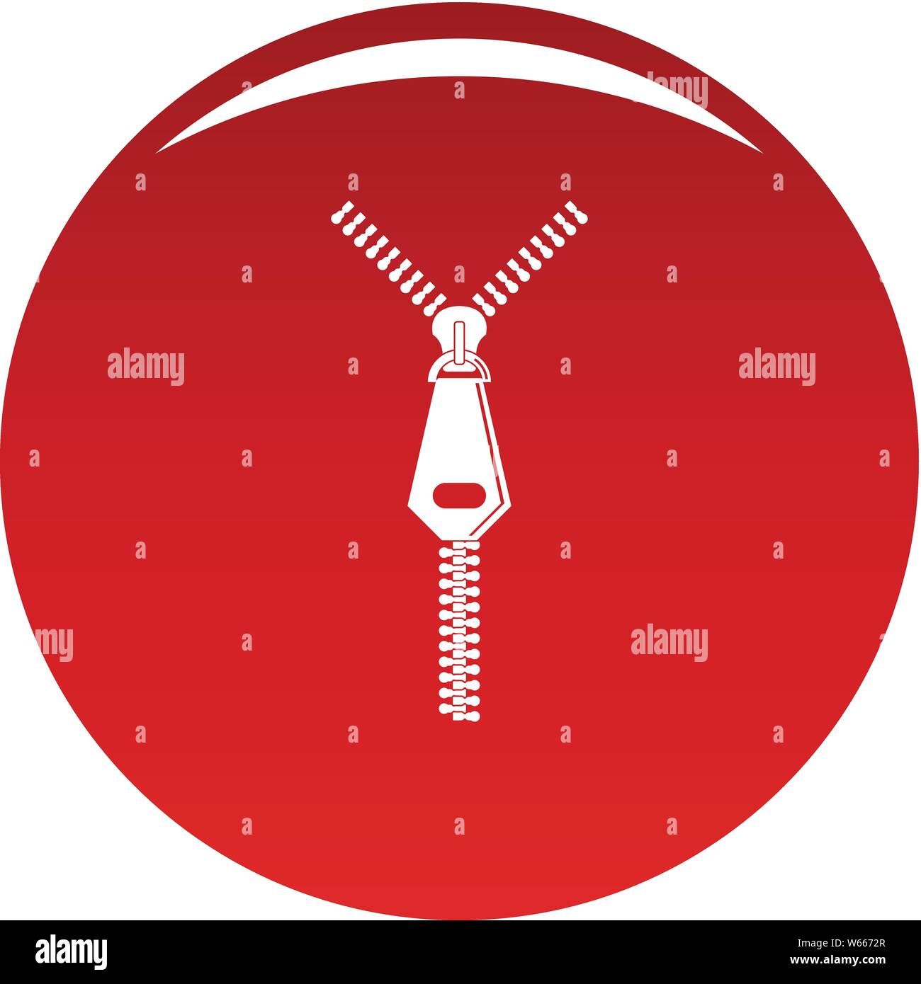 Jeans zip icon. Simple illustration of jeans zip vector icon for any ...