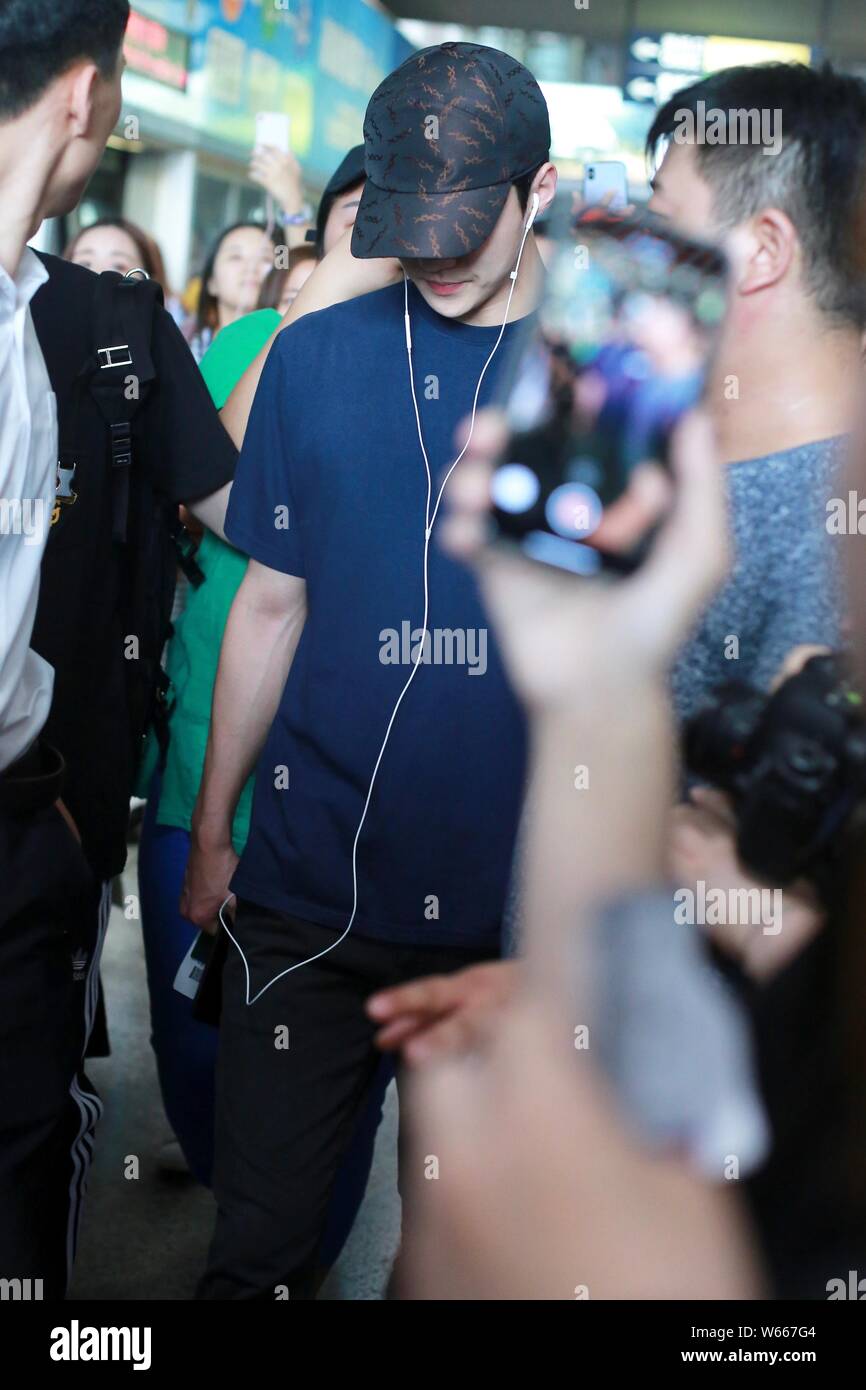 South Korean singer and actor Oh Se-hun, better known mononymously as ...