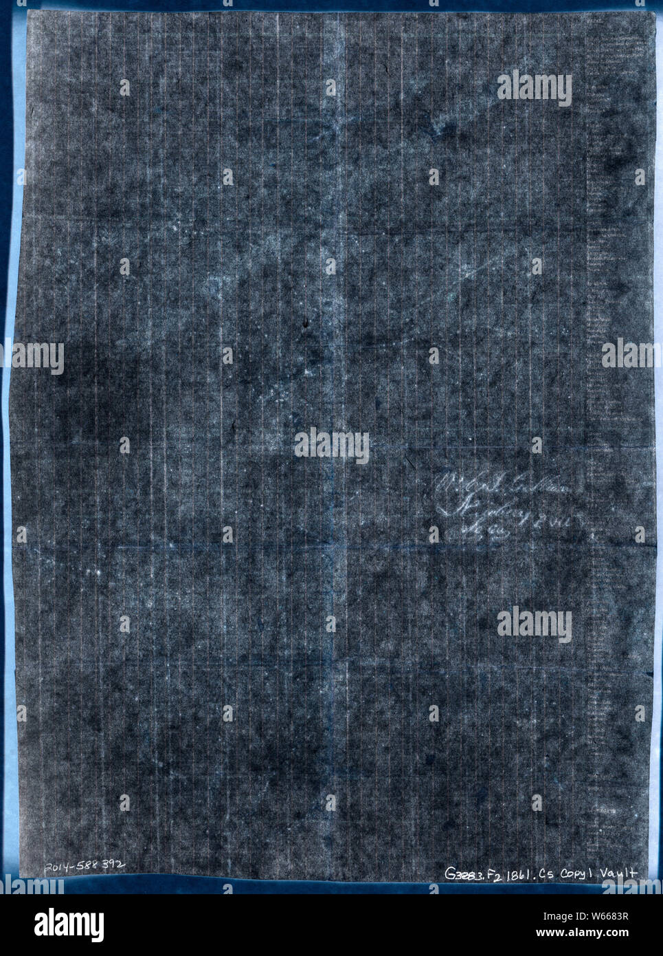 Civil War Maps 1930 A Civil War field map of Fairfax County Virginia ...