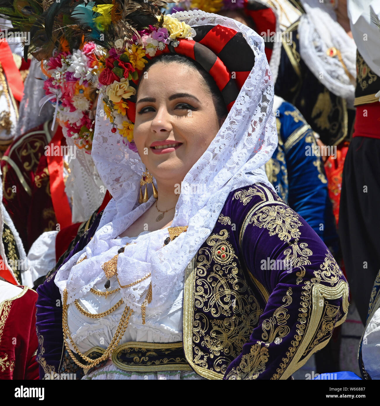 21st May, Corfu, celebrating unification with Greece. Parades ...