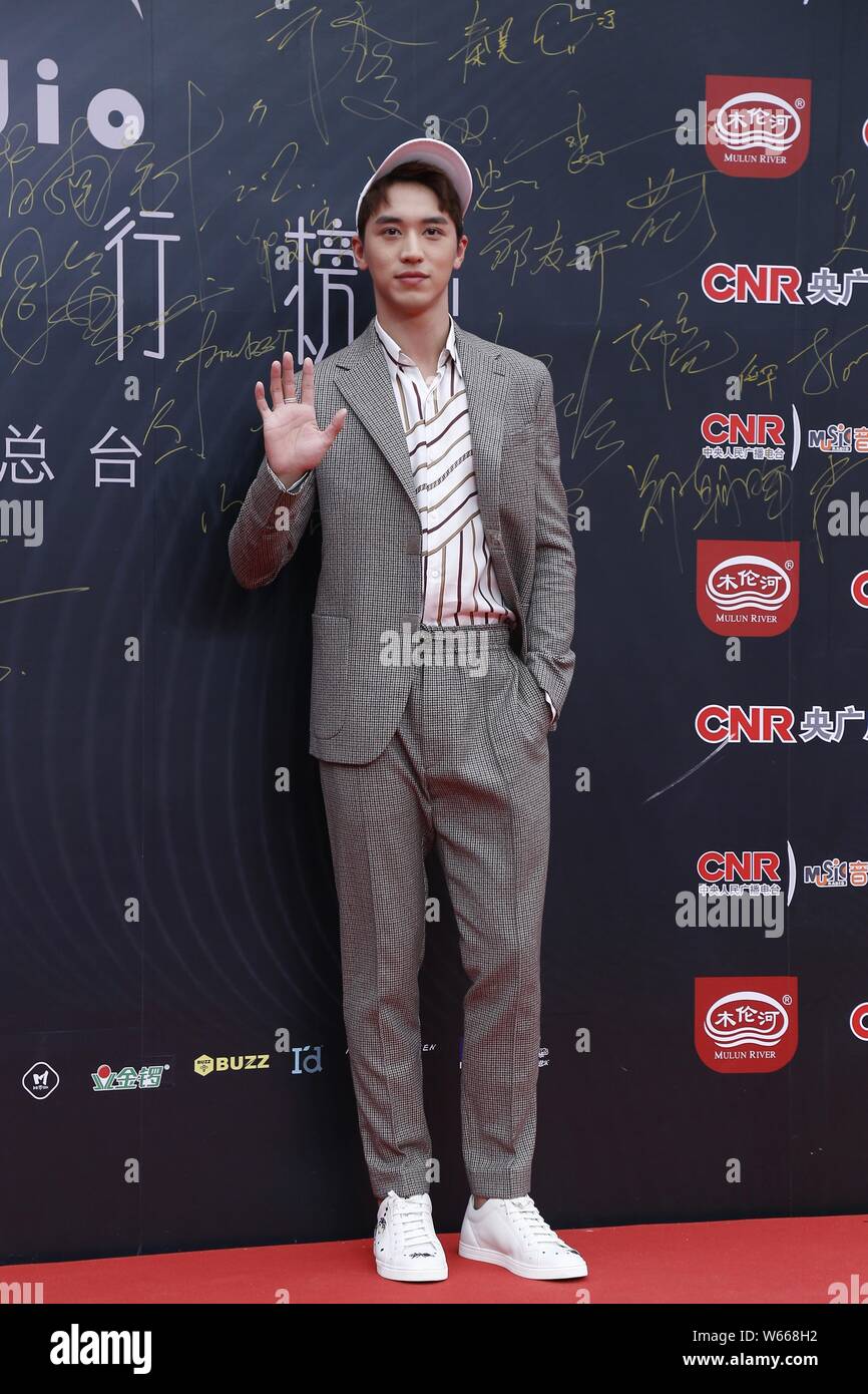 Chinese singer and actor Xu Weizhou, known internationally as Timmy Xu ...