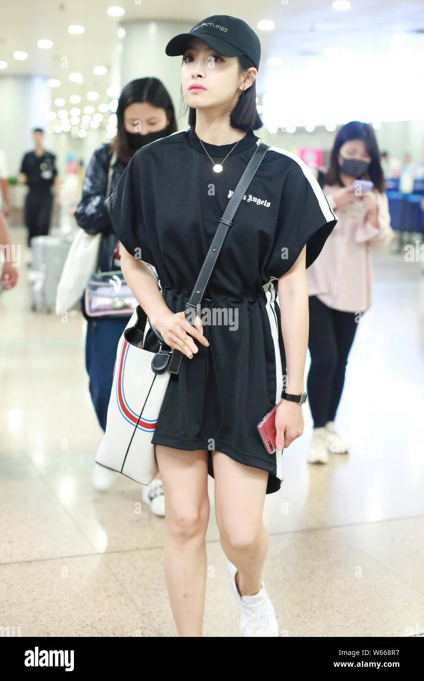 Chinese singer and actress Victoria Song or Song Qian is pictured as ...